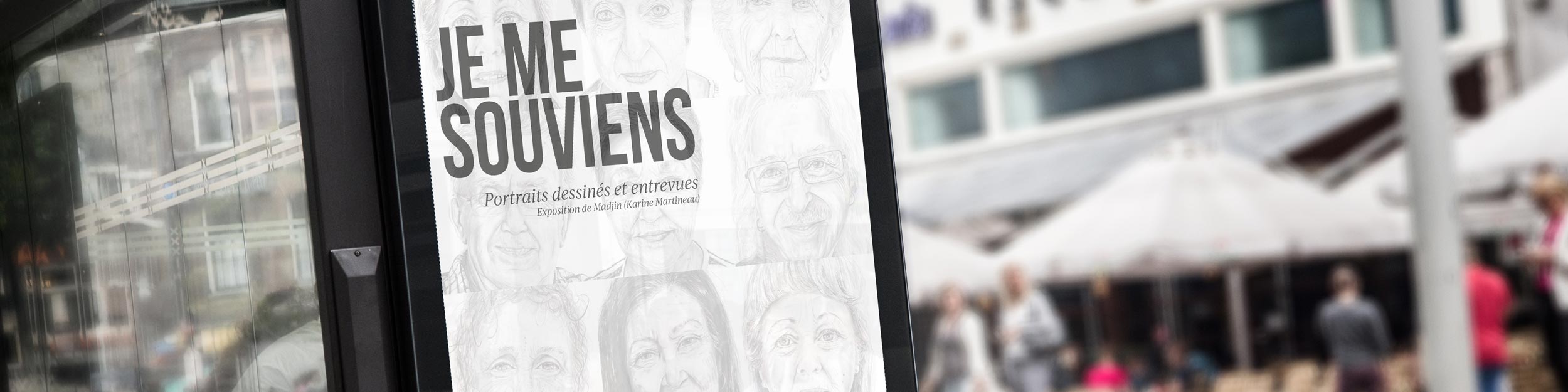 Je me souviens - Régis Coque, designer graphique web et imprimé à Montréal